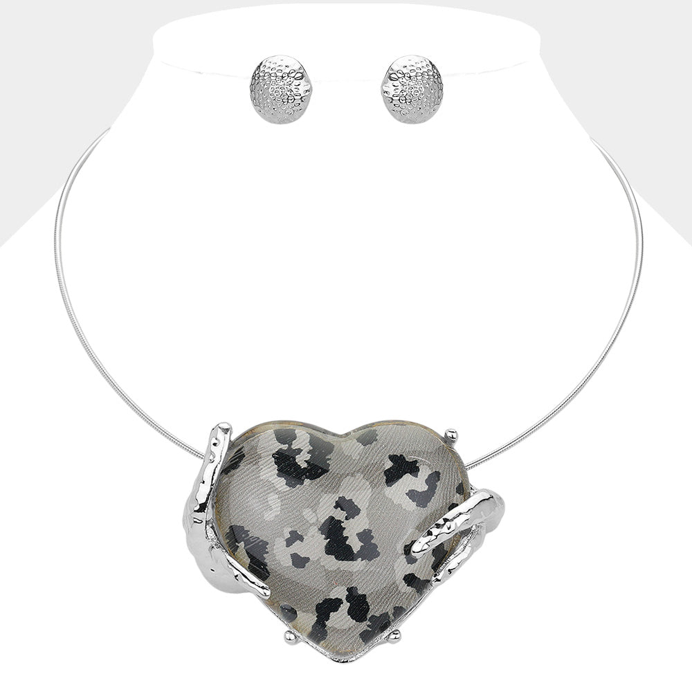 Giana Leopard Necklace Set – Fabulous and Lavish Boutique